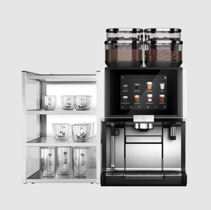 WMF Cup Rack Wide with adjustable LED | Cowpresso Coffee Roasters Singapore