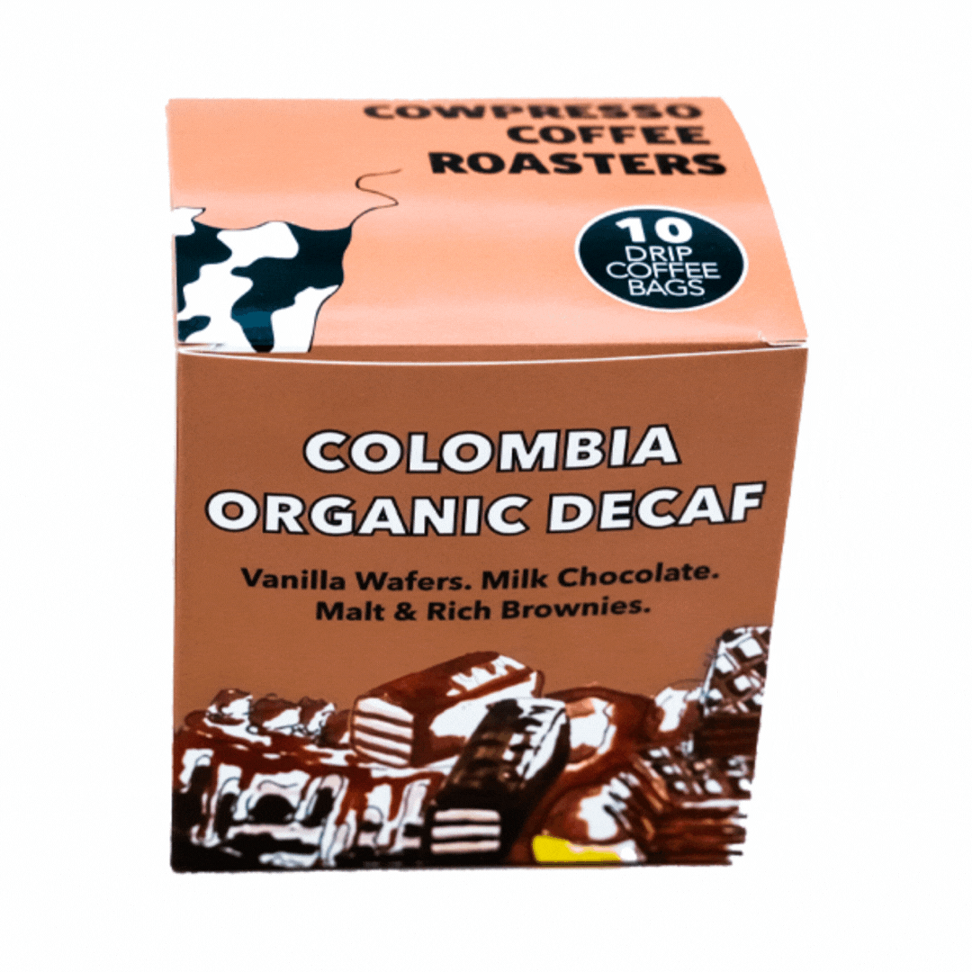 Decaf Nitrogen Flushed Drip Bag | Cowpresso Coffee Roasters Singapore